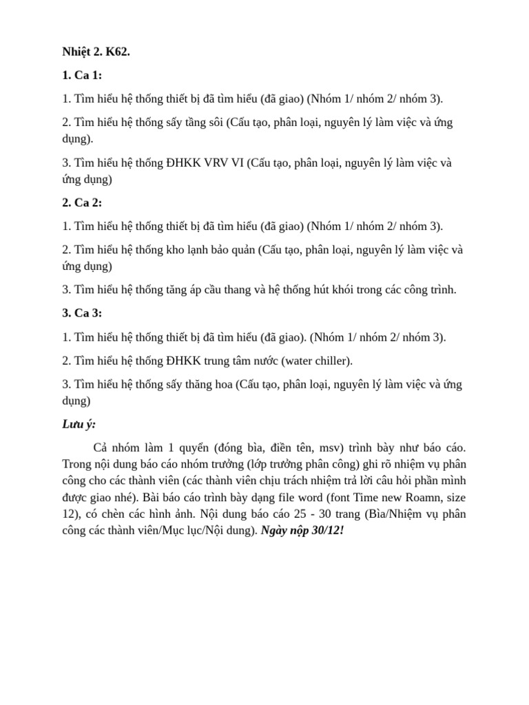 Chuyen De.k62 .2 | PDF