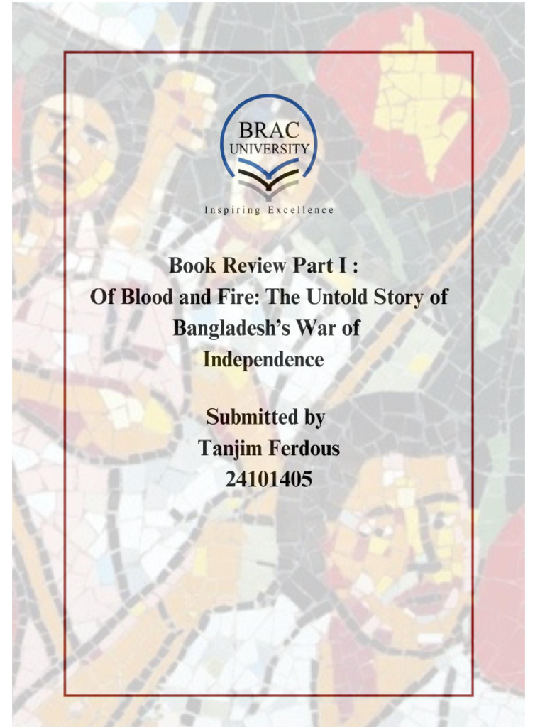 Half Book Review of "Of Blood and Fire" | PDF