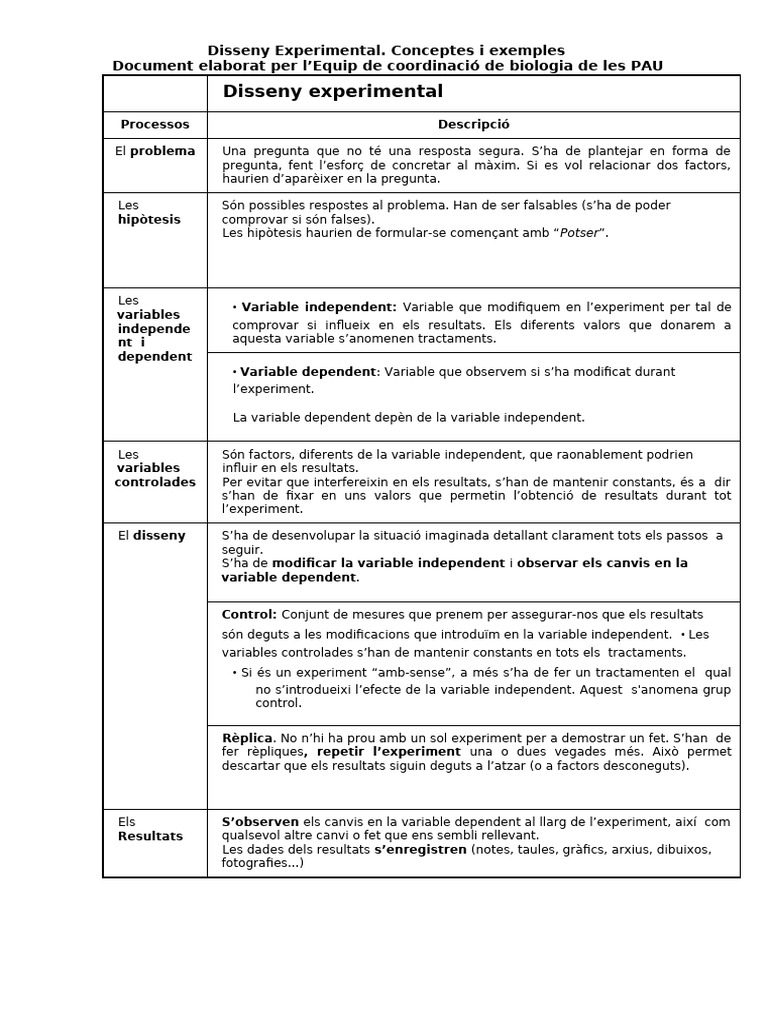 Disseny _experimental | PDF