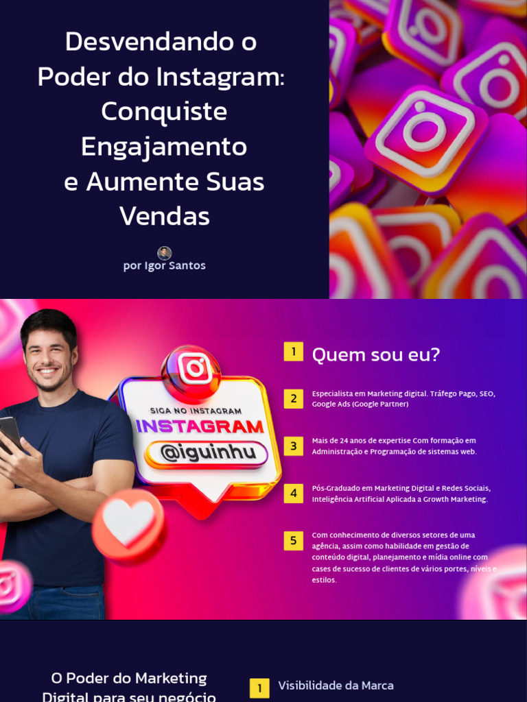 Instagram: Engajamento e Vendas | PDF | Marketing | Marketing digital