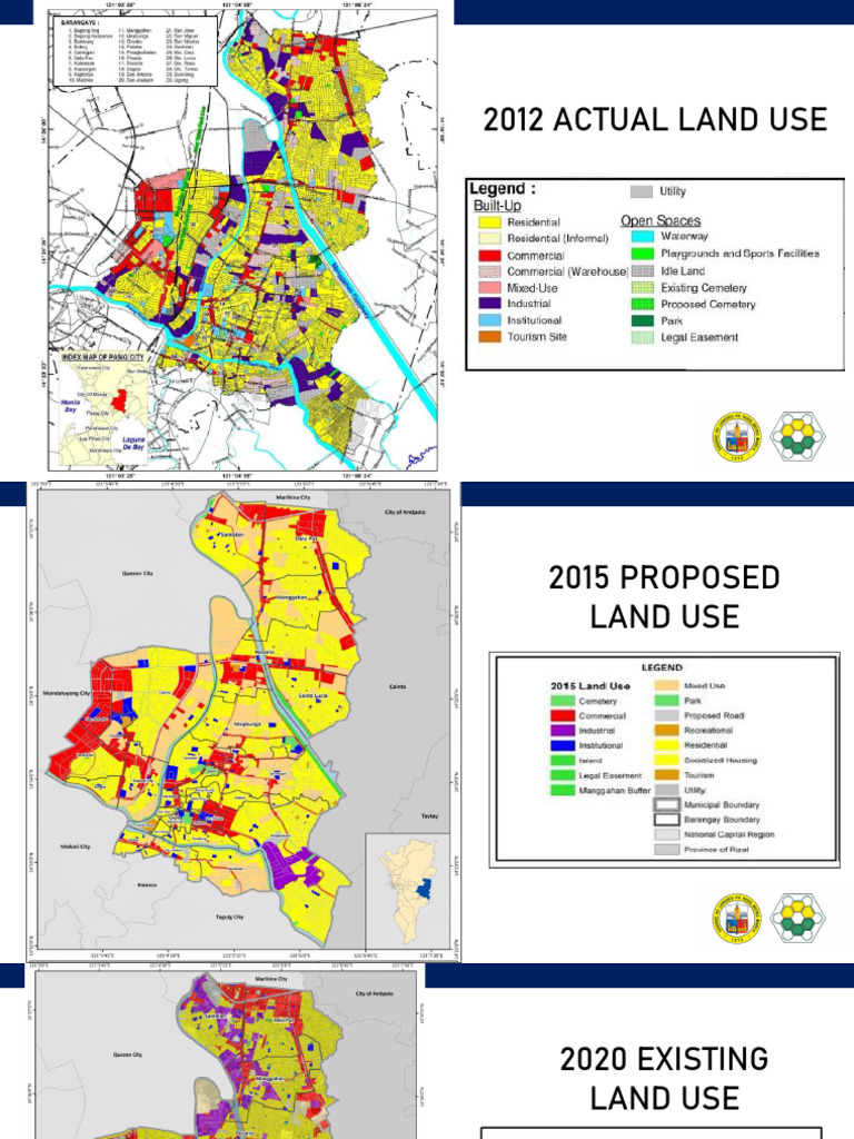 Land Use Pasig 2012-2020 | PDF