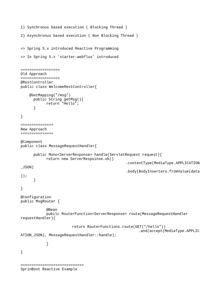 02. Reactive Programming | PDF