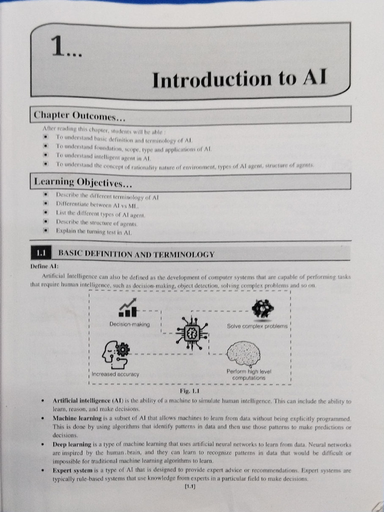 1.FAM UNIT 1 | PDF | Artificial Intelligence | Intelligence (AI ...