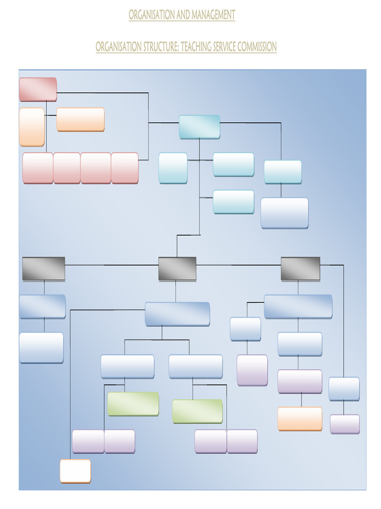 TSC Organization Structure Overview | PDF | Leadership | Meetings