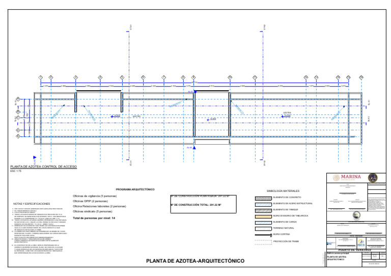 PL-RI-AP-ARQ-03 PLANTA DE AZOTEA-ARQUITECTÓNICO | PDF