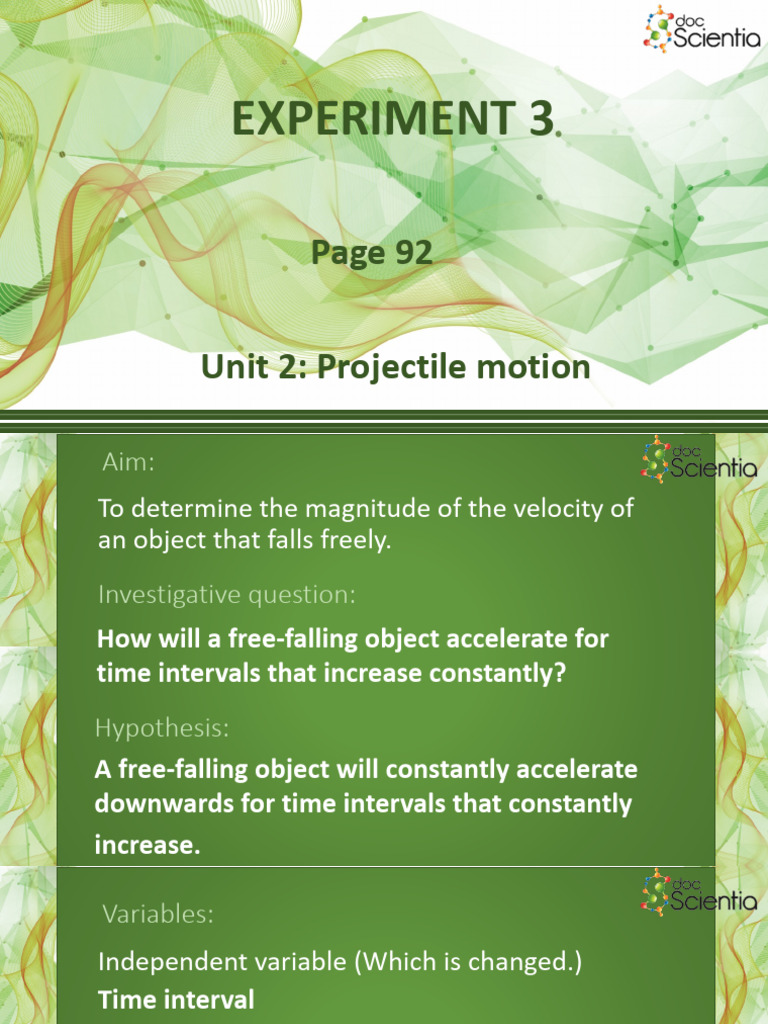 Grade_12_Physics_Exp_3 | PDF | Acceleration | Velocity