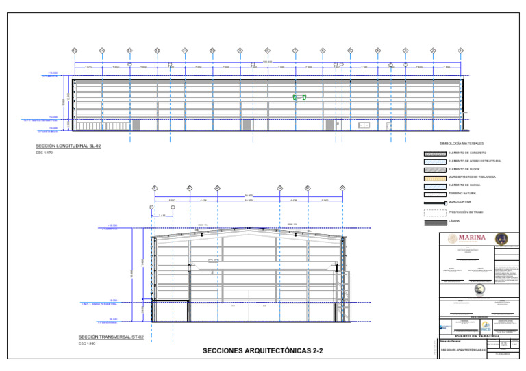 Pl Ri Ag Arq 04 Secciones Arquitectónicas 2 2 Pdf
