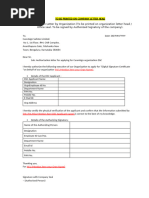 Signatory Request Letter EPFO | PDF