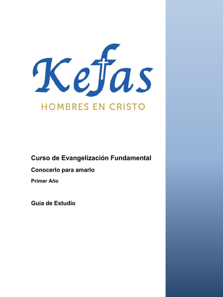 Año1_Evangelizacion Fundamental_Kefas_2021 | PDF | Canon bíblico | Biblia