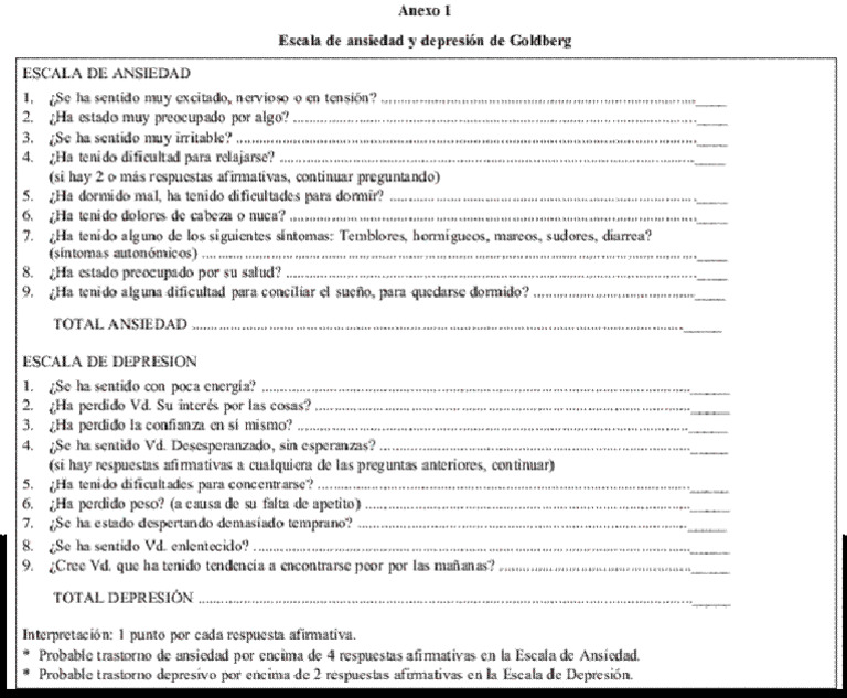 Escala Yesavage | PDF