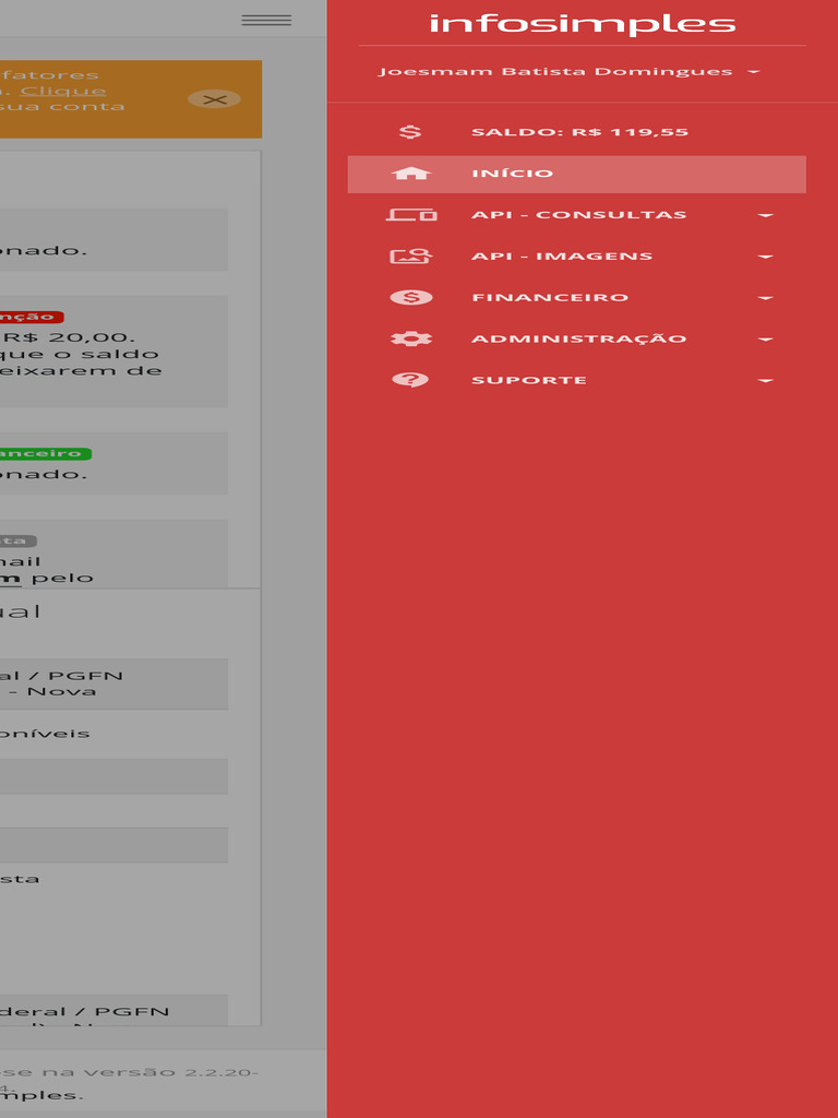 Início - API Infosimples | PDF