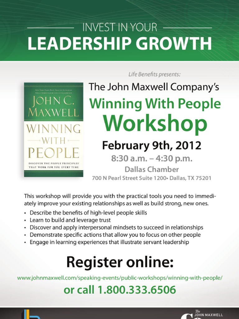 John Maxwell - Winning With People | PDF