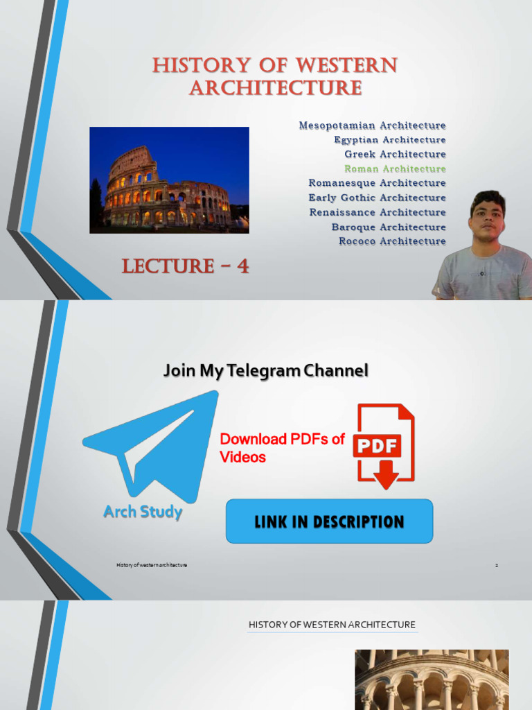 Roman Archi | PDF | Vault (Architecture) | Column