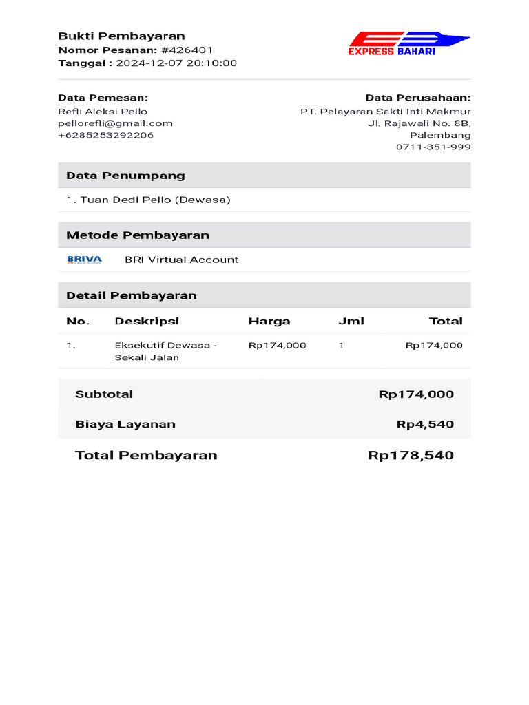 express-bahari-mobile-invoice | PDF