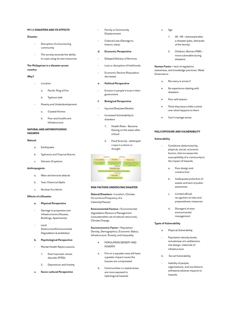 DRRR reviewer (1st grading) | PDF | Earthquakes | Hazards