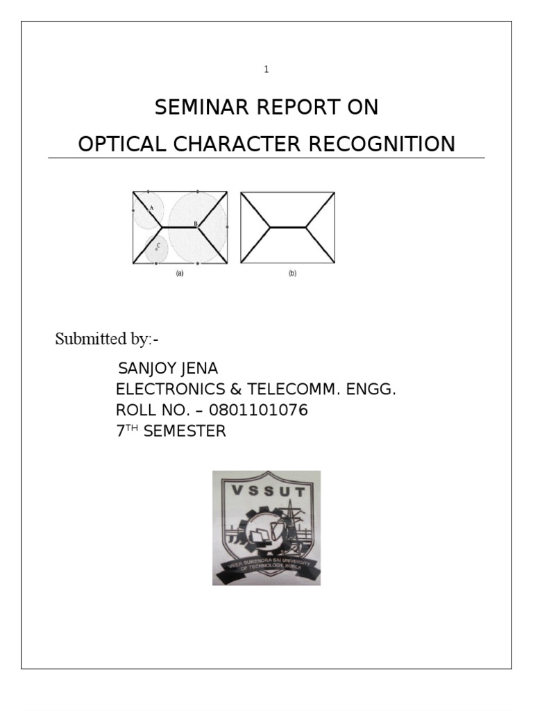 Optical Character Recognition - Report | PDF | Optical Character ...