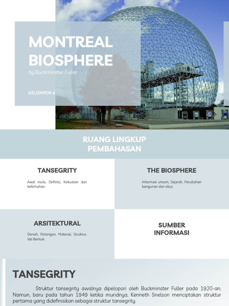 Kelompok 6 - Montreal Biosphere | PDF
