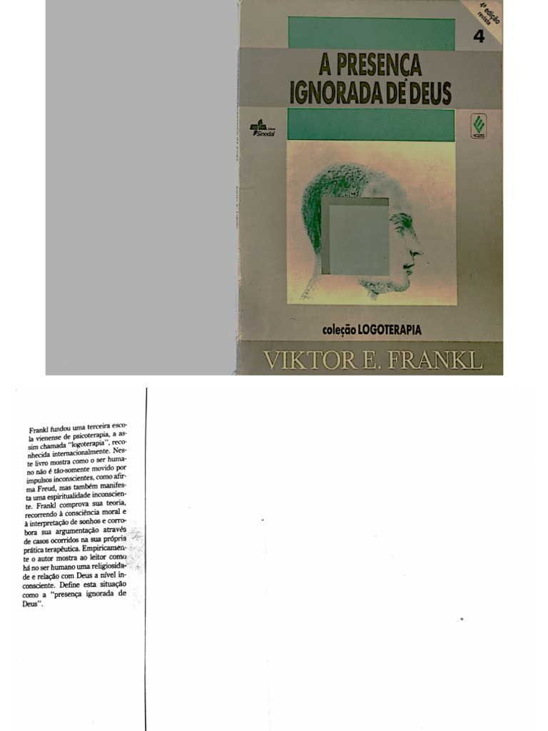 A Presença Ignorada de Deus PDF | PDF