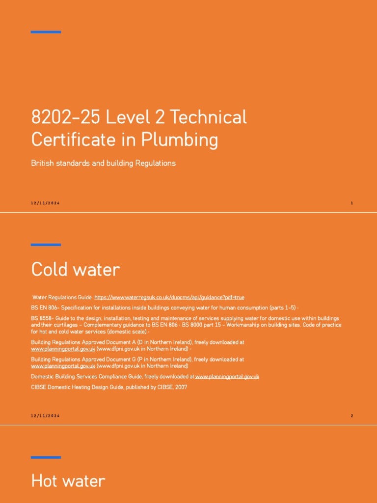 L2 Building Regs and Standards For Learners | PDF | Construction Law ...