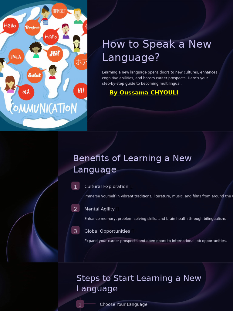 Step-by-Step Guide to Language Learning | PDF | Multilingualism ...