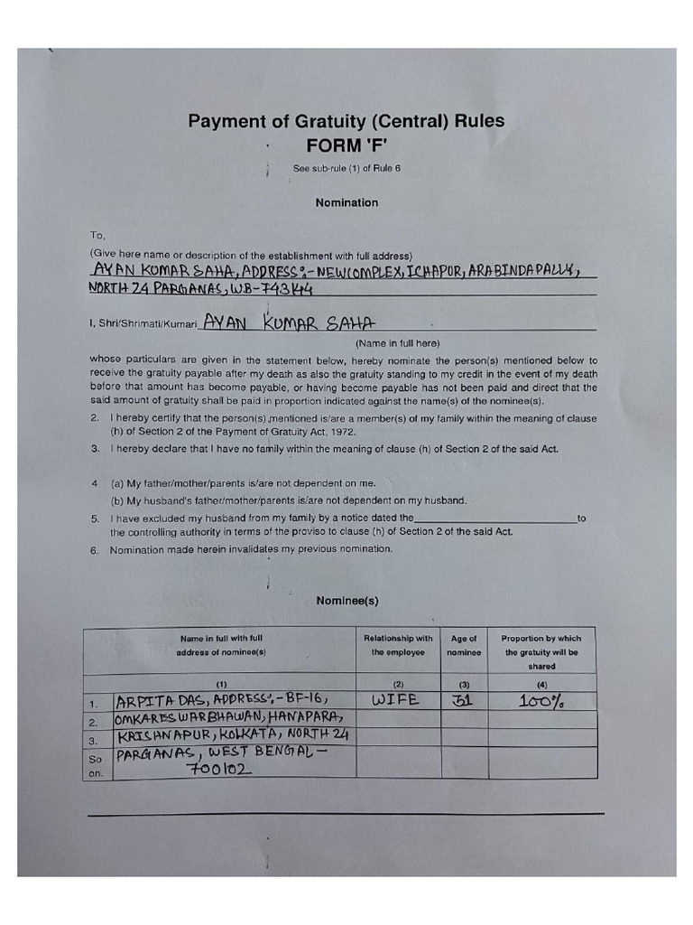 FORM F Compressed | PDF