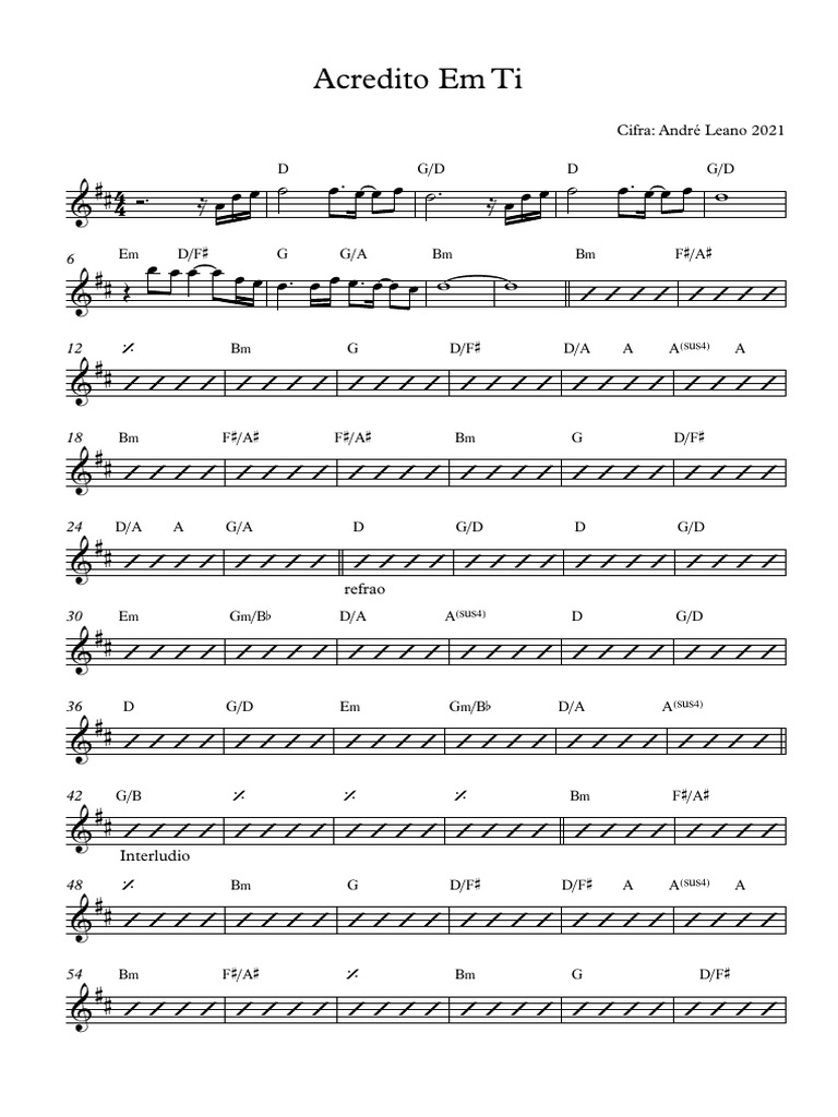 24 - Acredito em Ti D | PDF