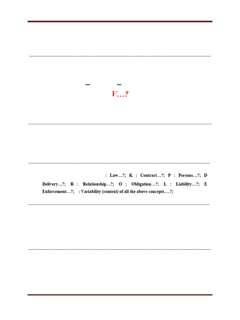 Zewdu Formula Skeleton (2) | PDF | Law Of Obligations | Consent