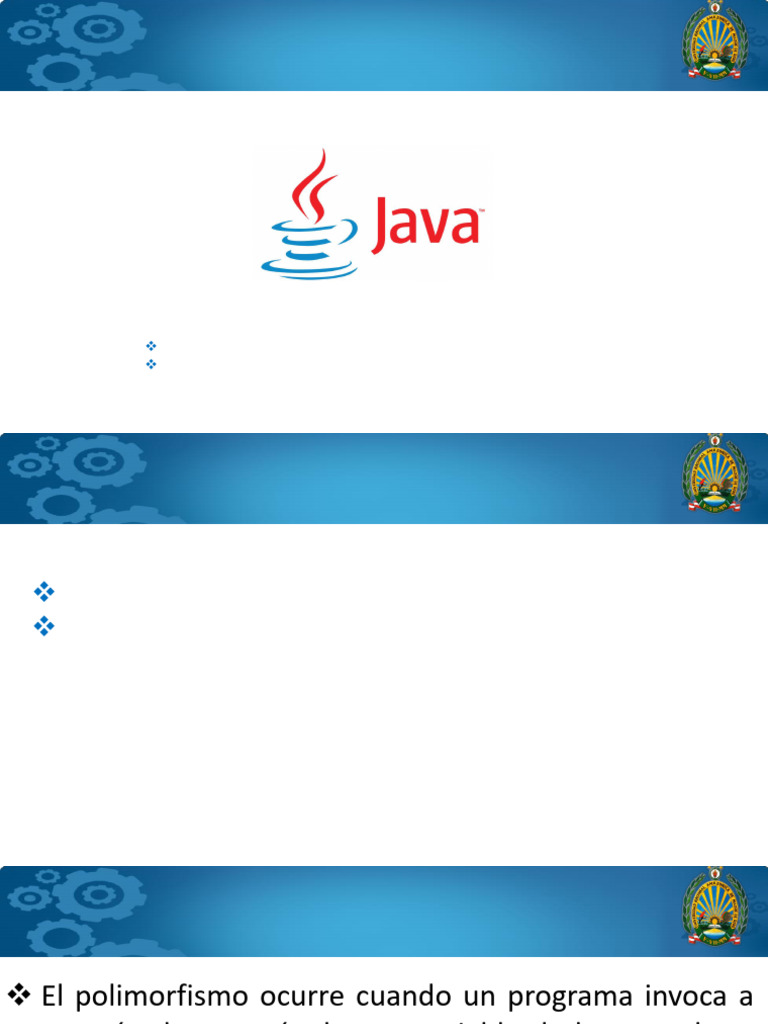 Polimorfismo y Clases Abstractas en Java | PDF | Java (lenguaje de ...
