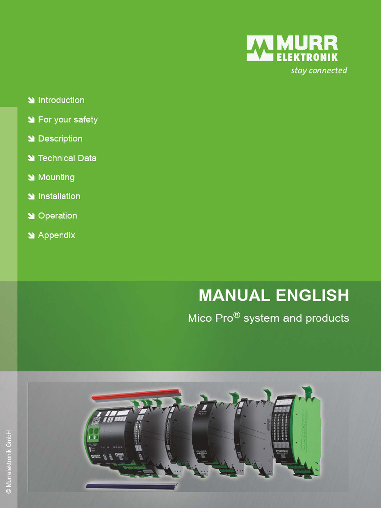 MURR electronic | PDF | Power Supply | Electrical Engineering