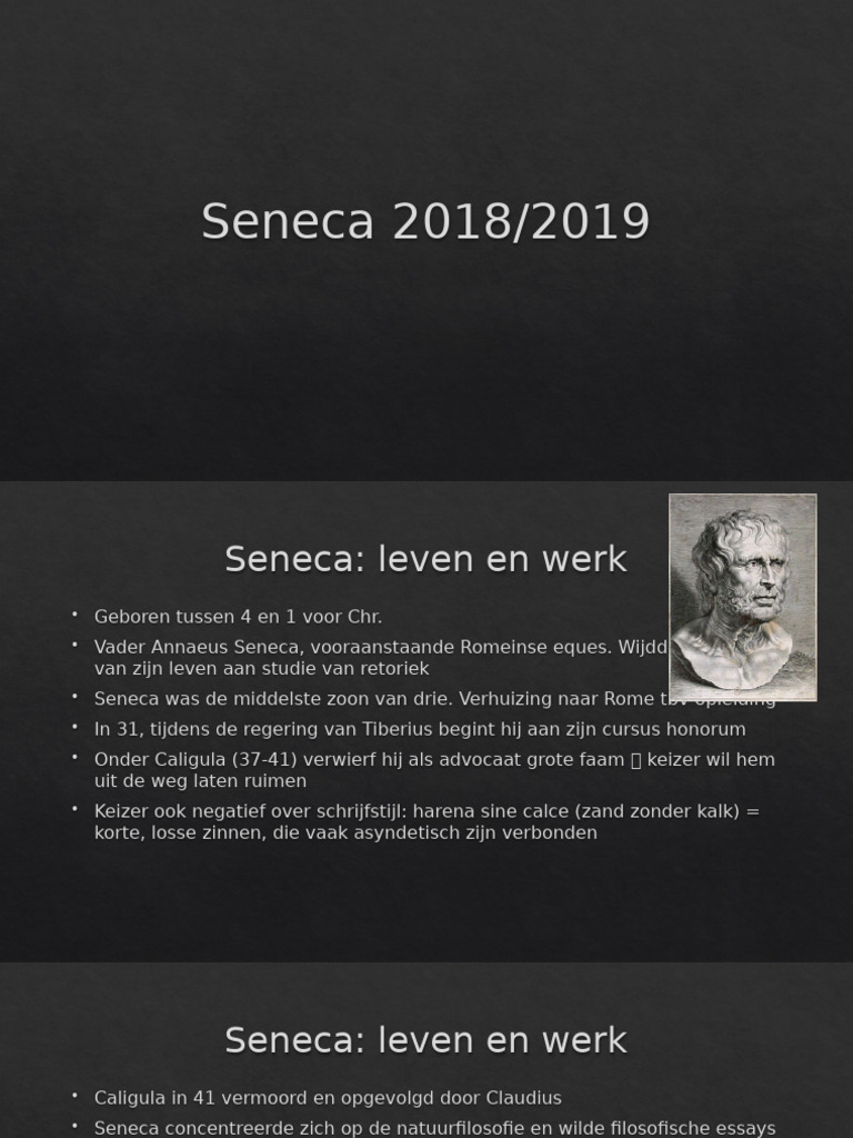 Achtergrond Seneca | PDF