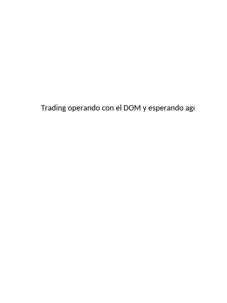 Modelo Bitacora Trading | PDF
