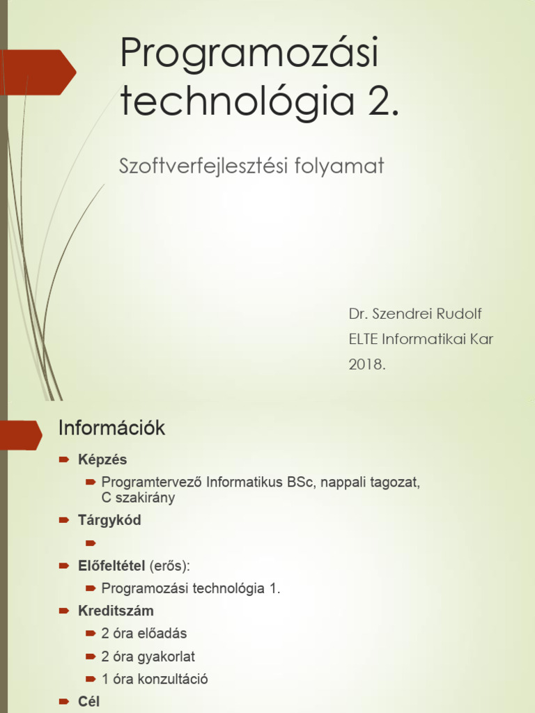Programozási Tech | PDF