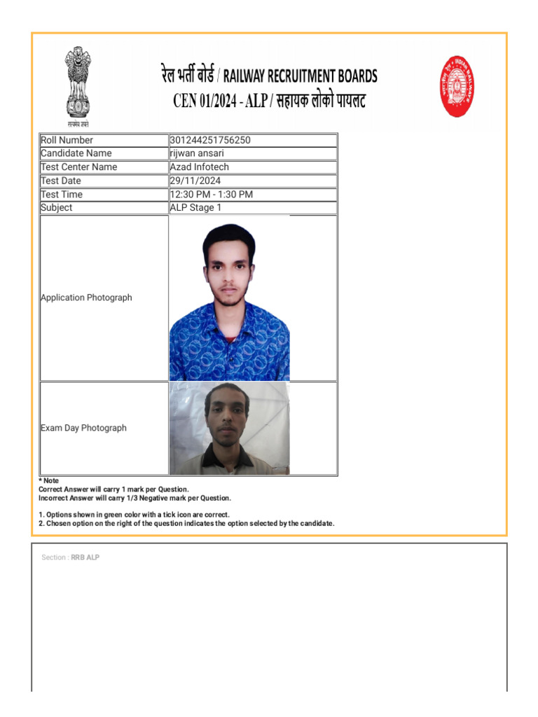 rizwan alp ans | PDF | Multiple Choice | Educational Assessment And Evaluation