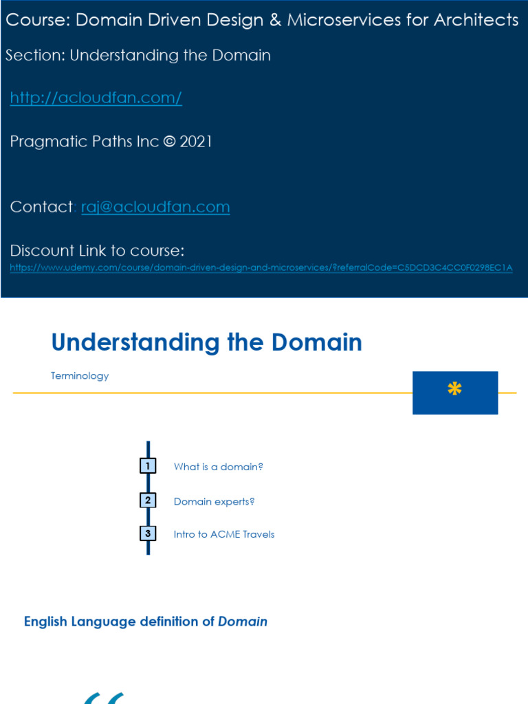 1.Understanding+the+Domain | PDF | Conceptual Model | Systems Engineering