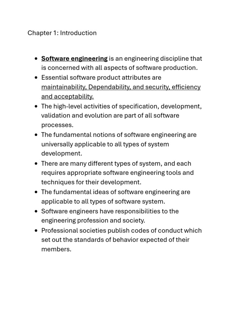 SW midterm keypoints | PDF | Agile Software Development | Software Development Process