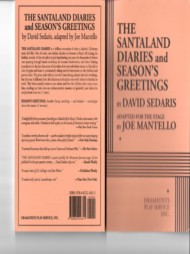 The Santaland Diaries | PDF