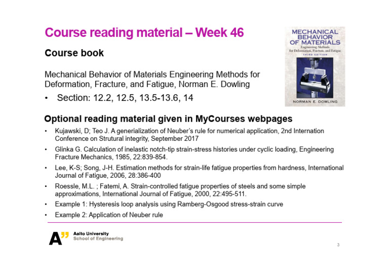 W46 Reading Materials | PDF