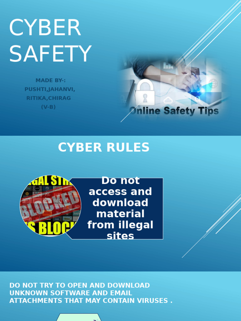CYBER SAFETY | PDF