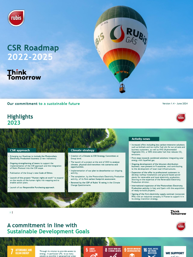 Rubis_CSR-Roadmap_EN-1 | PDF | Climate Change Mitigation | Corporate ...