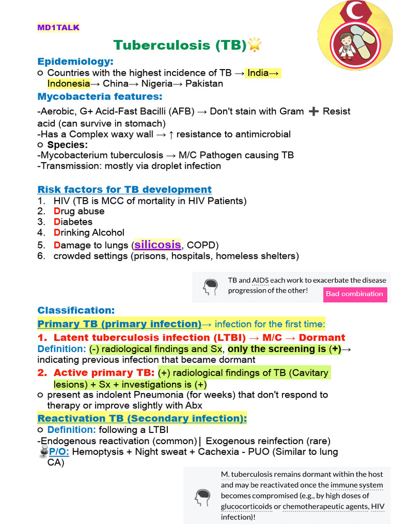 TB | PDF | Tuberculosis | Infection