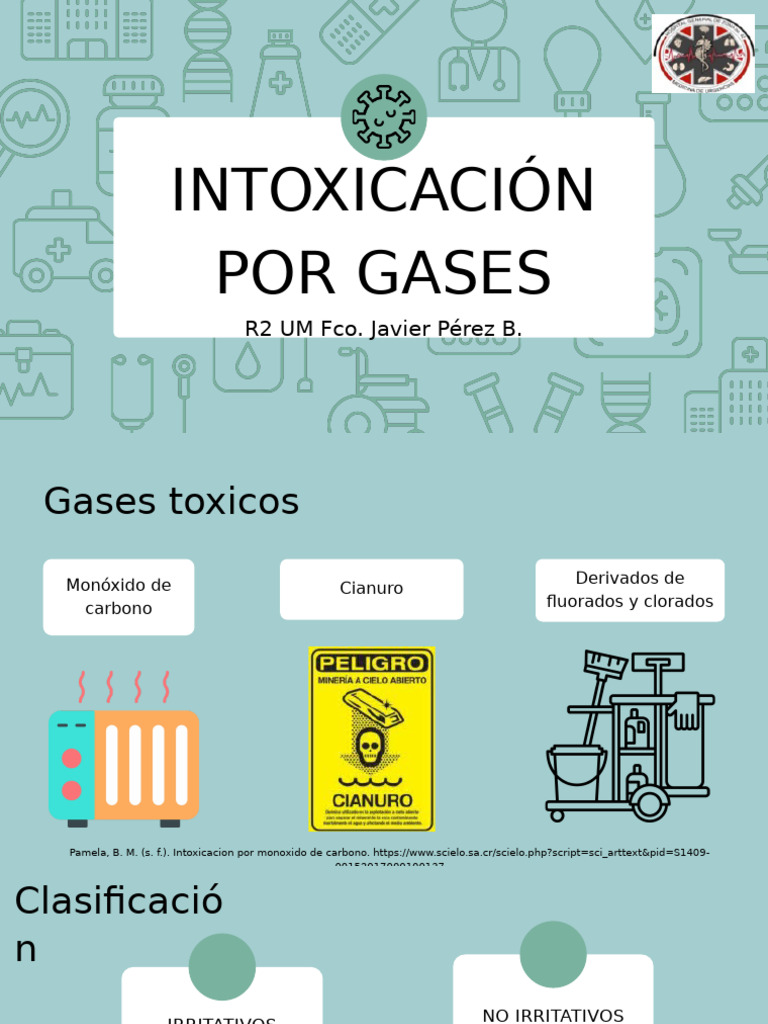 Intoxicación por Gases Tóxicos: Guía Completa | PDF | Monóxido de ...