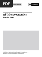 AP Micro Unit 1 Practice Questions | PDF | Factors Of Production ...