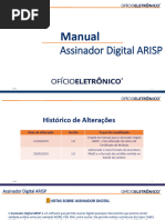 Manual do Assinador Digital ARISP | PDF | Ciência da Computação | Programas