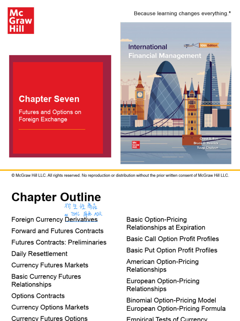 PPT_CH07 | PDF | Futures Contract | Option (Finance)