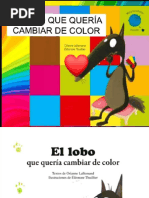 Cuento El Lobo Que Queria Cambiar de Color | PDF