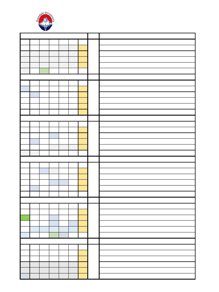 BIT Academic Calendar-081 (Kartik-Chaitra) | PDF