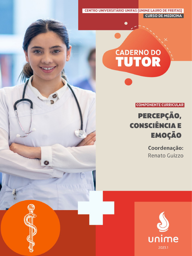 09-TUTOR Percepcao Consciencia Emocao | PDF | Córtex cerebral | Cérebro