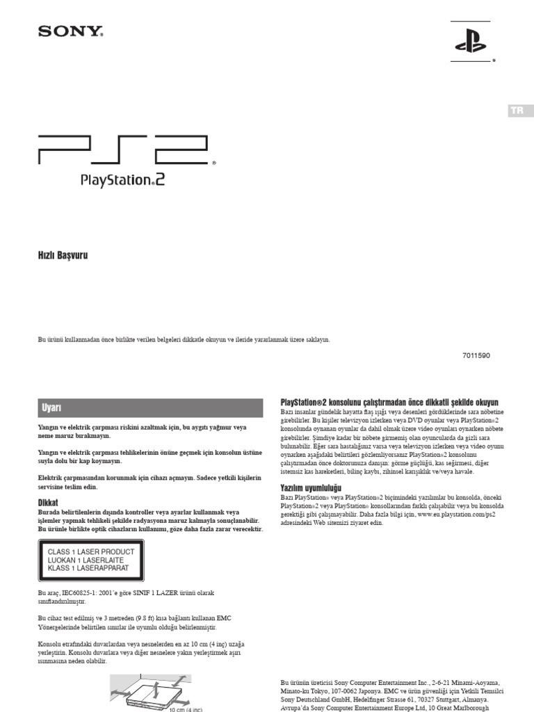 SCPH-90004CB_PS2_QR$tr | PDF