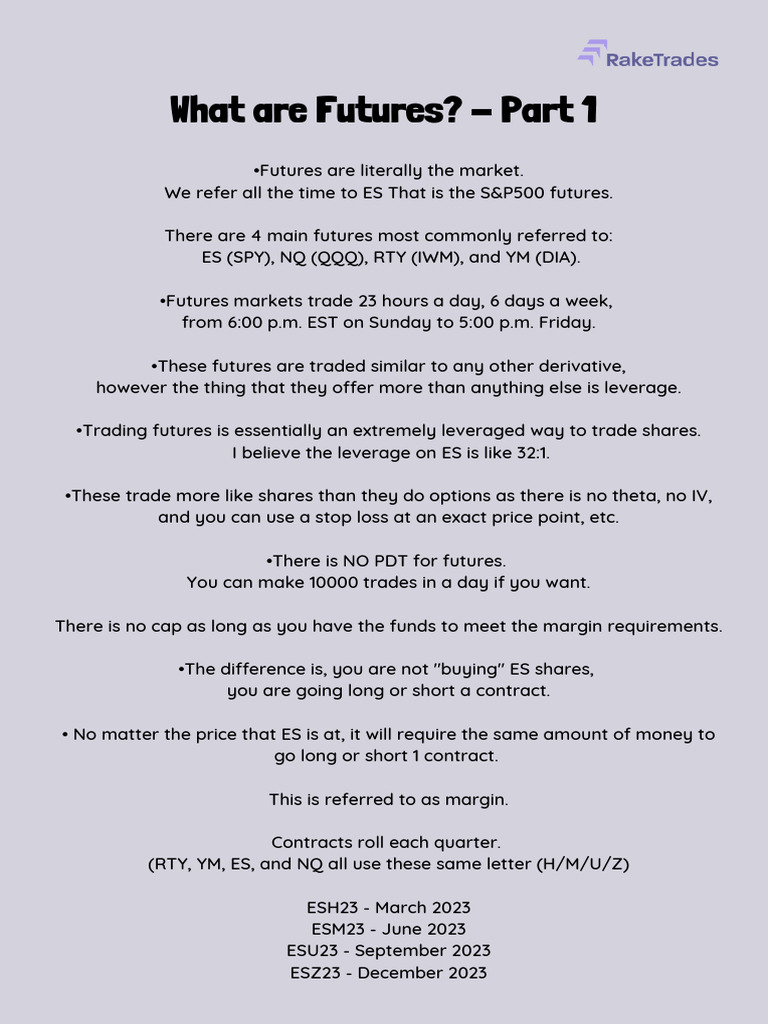 Futures Explained | PDF | Futures Contract | Margin (Finance)