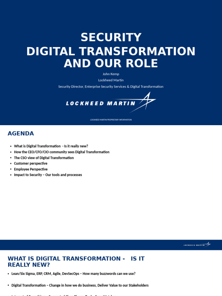 Digital Transformation January 2020 | PDF
